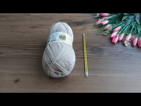 ✅️🍀İki Şiş Harika Örgü Modeli ✅️🍀easy knitting pattern 