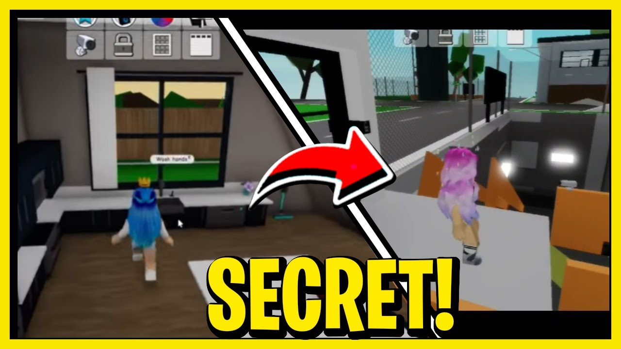 NEW SECRET FOUND in the BROOKHAVEN 🏡RP! (Roblox Hacks) - YouTube