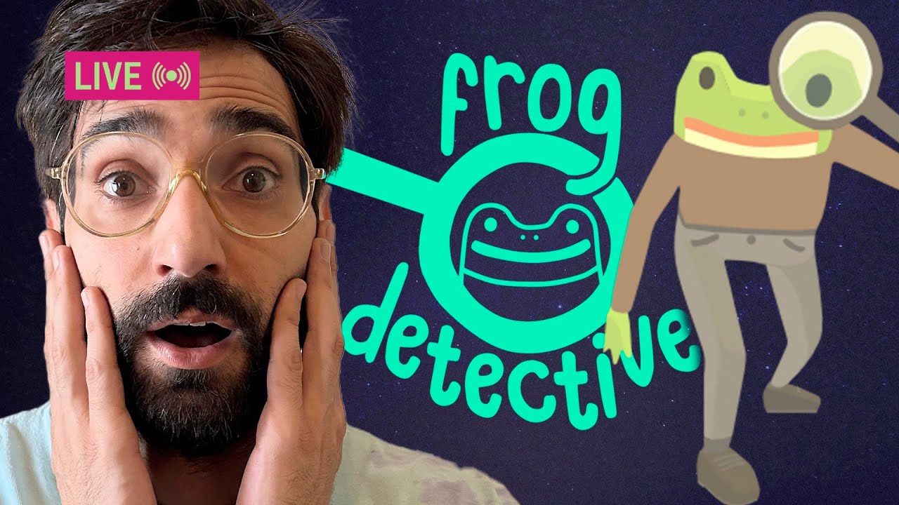 This Game is Adorable: Playing Frog Detective - The Haunted Island ...