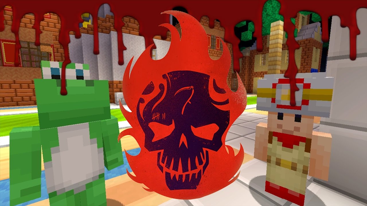 Minecraft Wii U - Super Mario Murder Mystery - Delfino Plaza [1] - YouTube