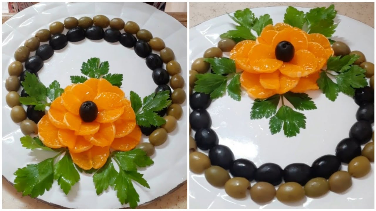 Easy Fruit Plating Ideas/Fruit Art and Design/Food Decorations ...