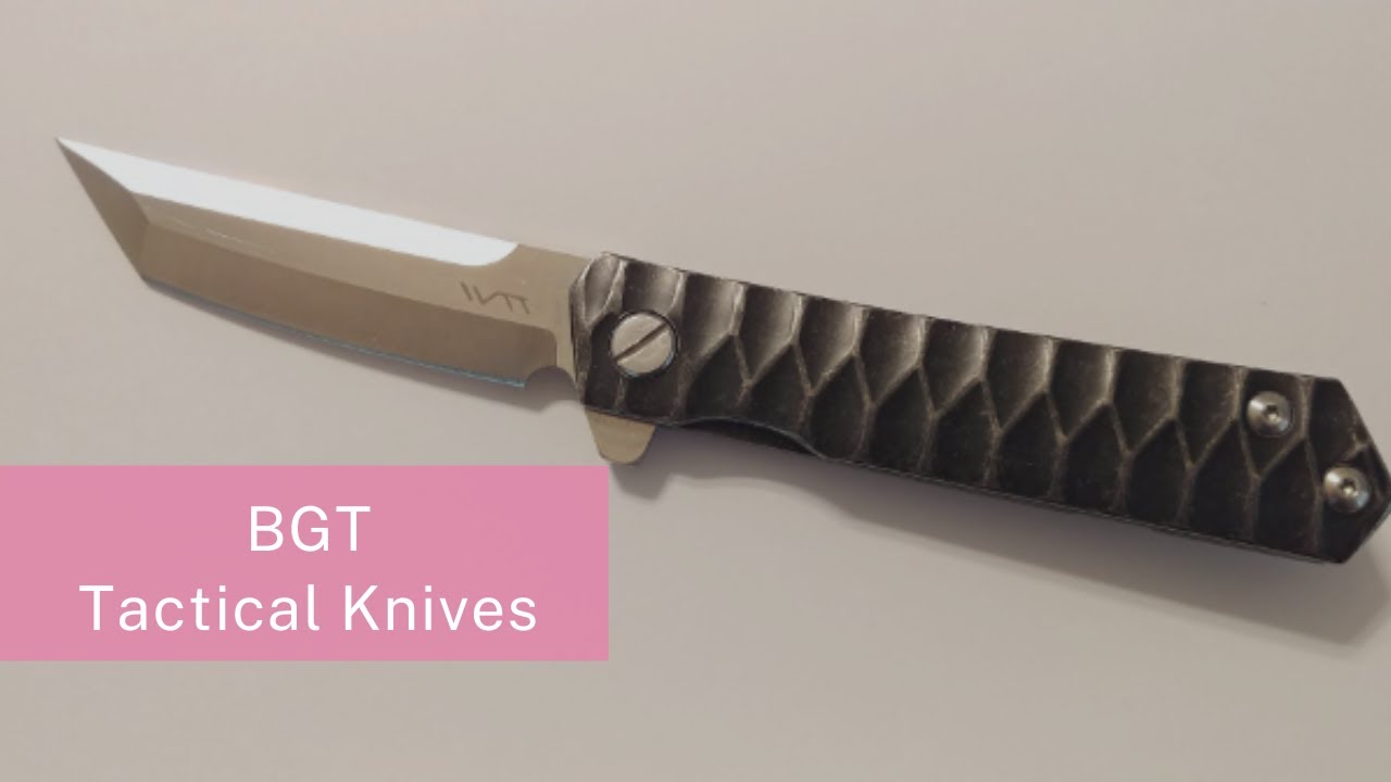 BGT Folding Tactical Pocket Knives Review | EDC Knife - YouTube