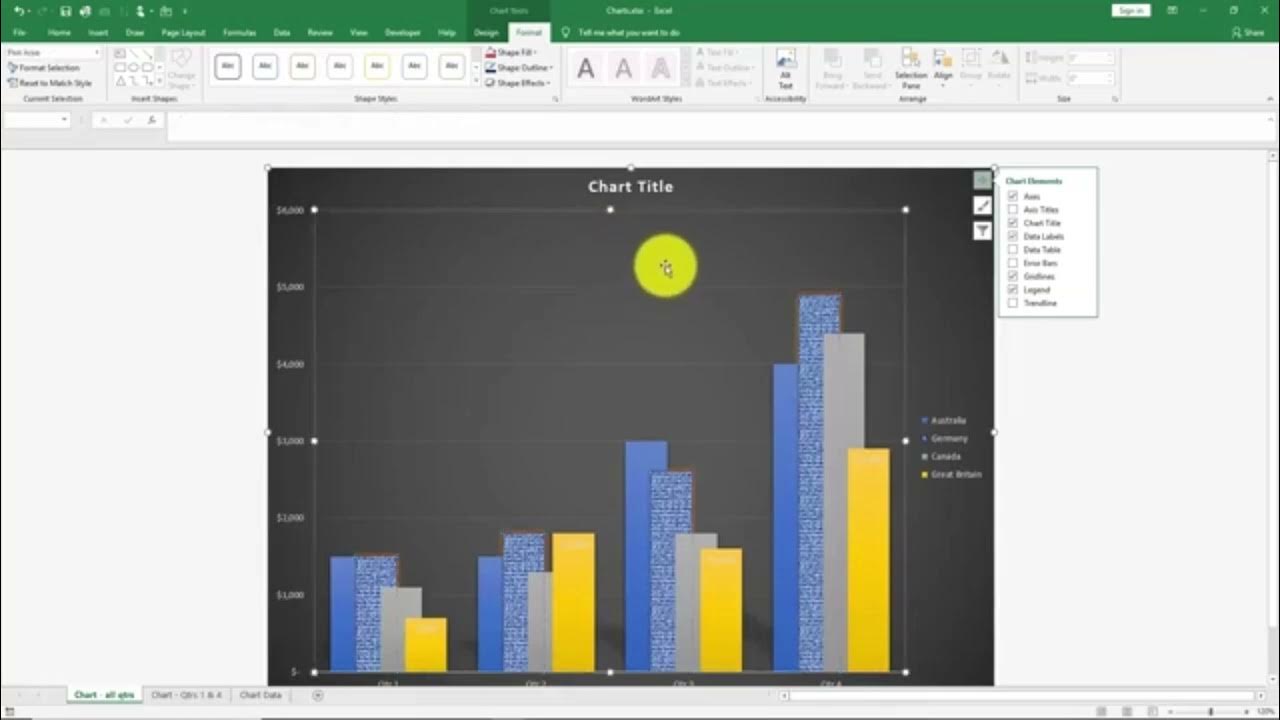 Editing charts in Excel (part 2) - YouTube