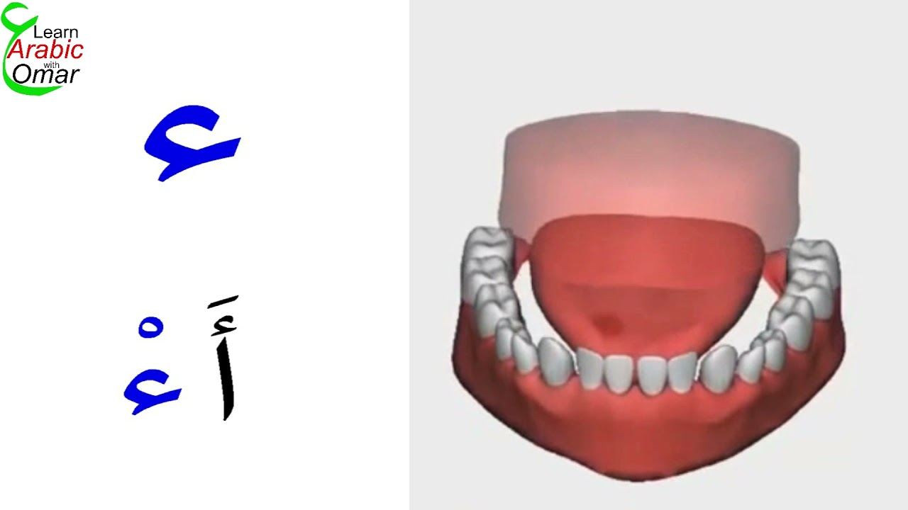 How to pronounce the The Arabic letter alif hamzah - YouTube