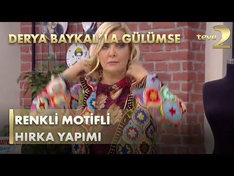 Derya Baykal'la Gülümse: Renkli Motifli Hırka Yapımı