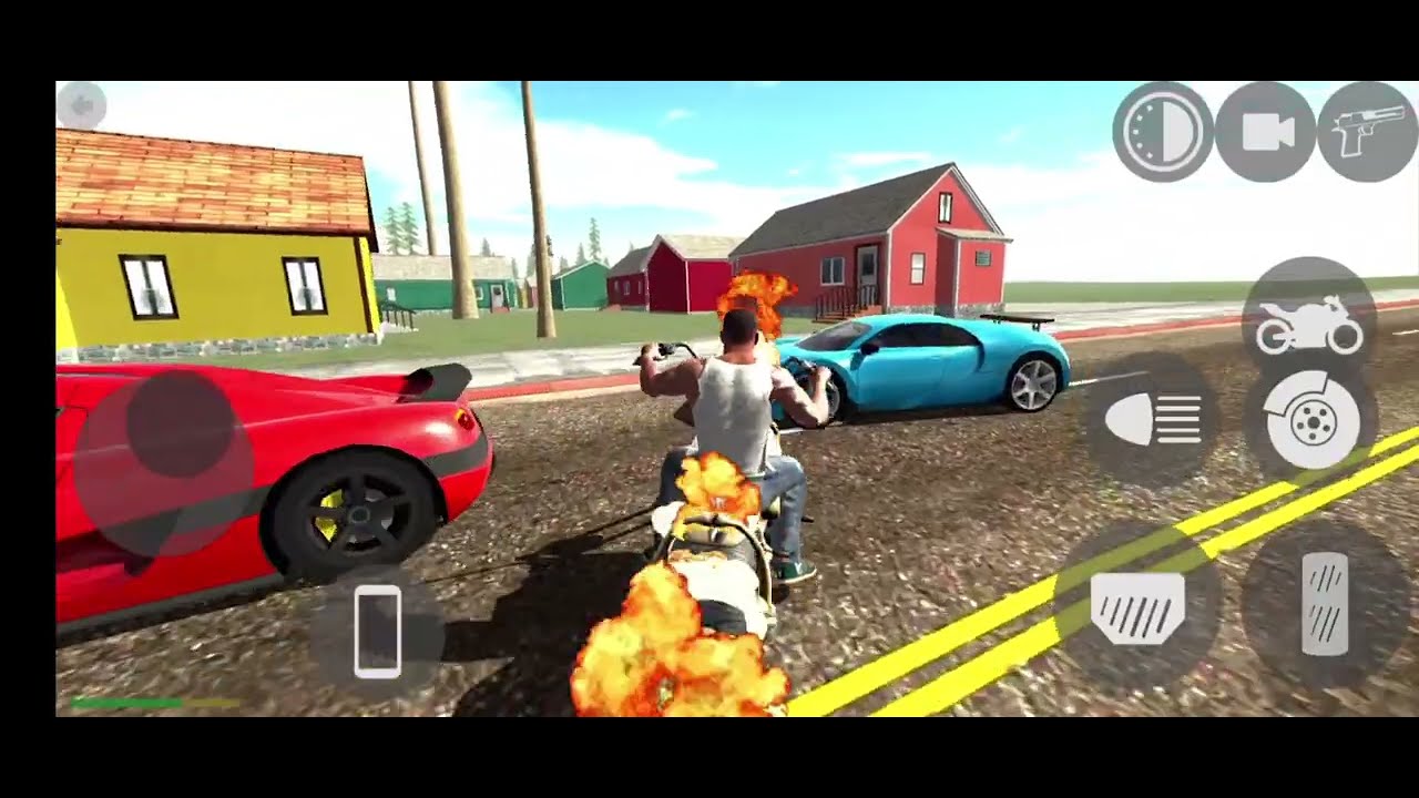 GTA Game Franklin Made A Ghost Rider | Franklin Ghost Rider Bike Racing ...