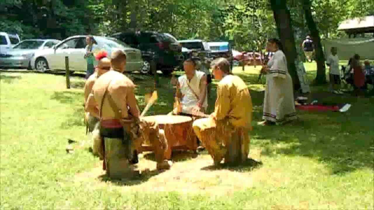 Yuchi gathering at Laurel Run Park - YouTube