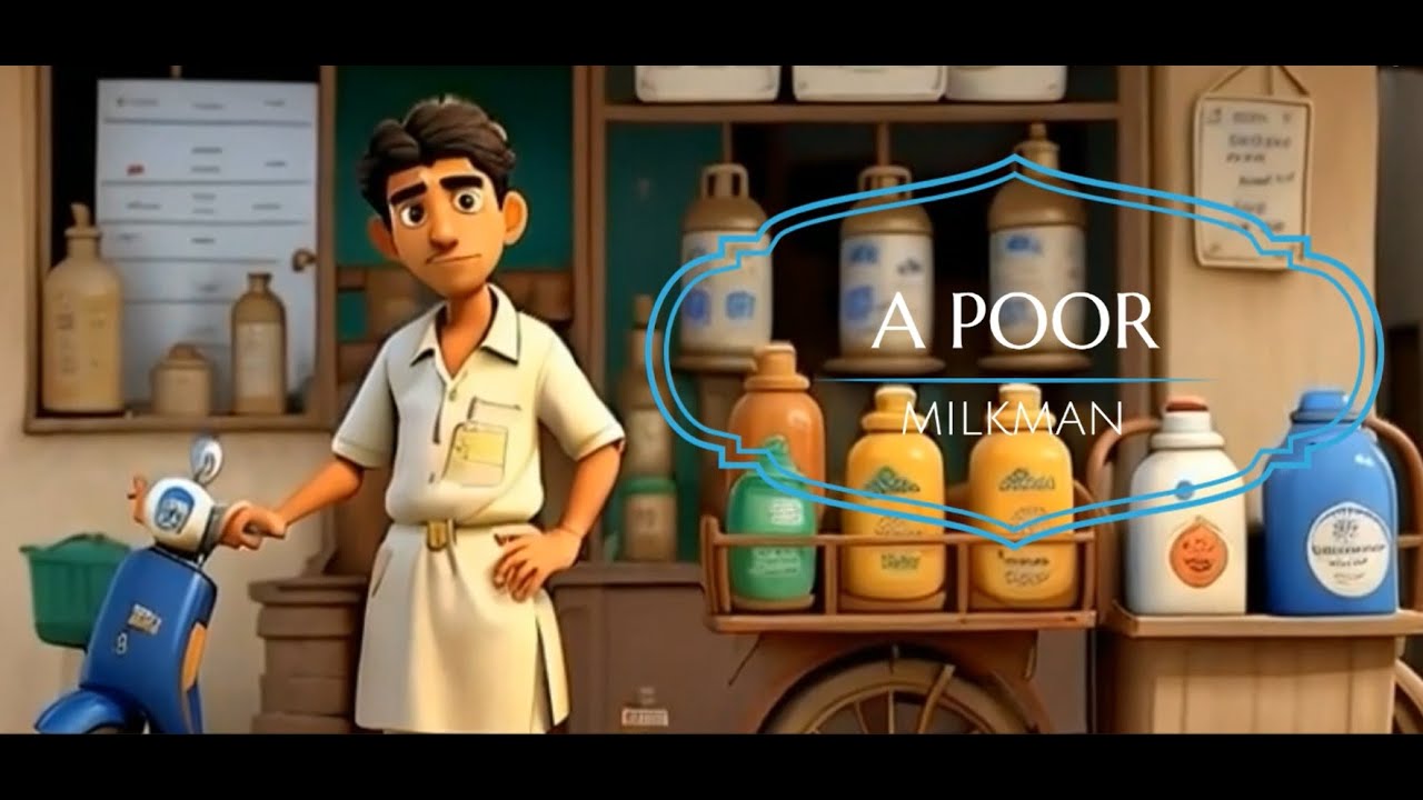 A POOR MILKMAN / ANIMATED STORY / - YouTube