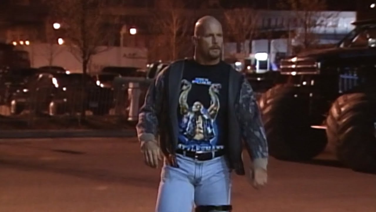 "Stone Cold" Steve Austin Destroys The Rock's Brand New Car - RAW IS ...