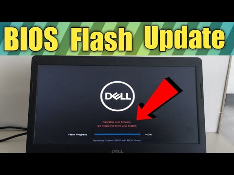 HOW TO UPDATE BIOS IN DELL LATITUDE 3490 LAPTOP, MOTHERBOARD BIOS FLASE ...