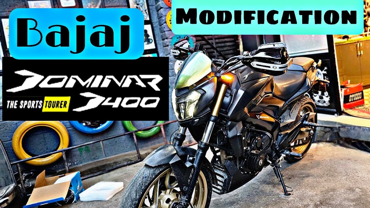 Bajaj Dominar 400 Ultimate Modification | The Epic Transformation - YouTube