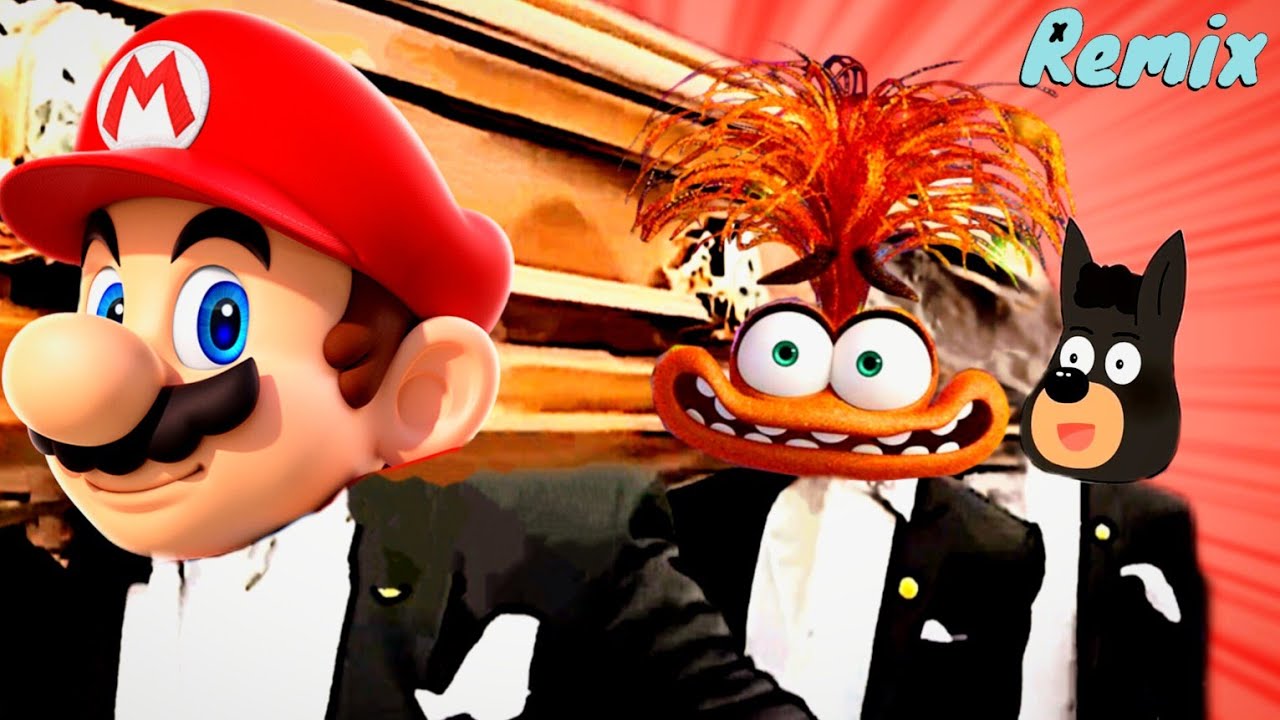Super Mario / Inside Out / Sheriff Labrador - Coffin Dance Song (Cover ...
