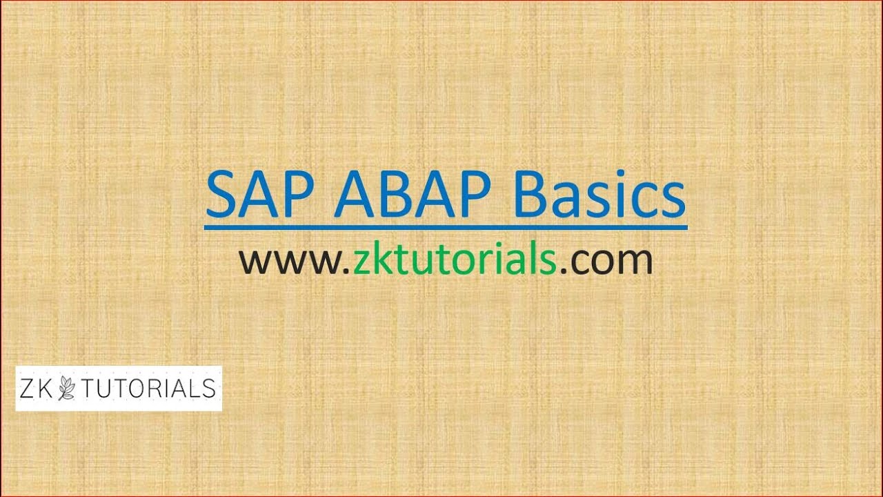 10 simple sap abap tree report 4 level - YouTube
