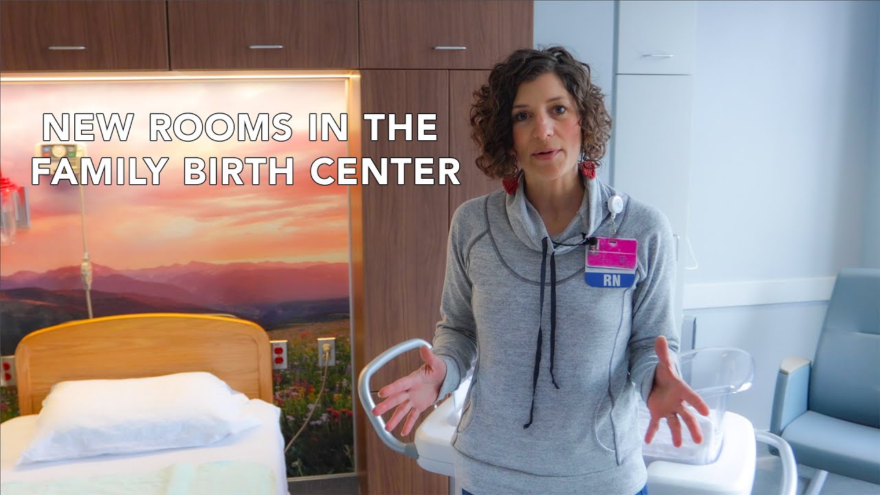 Tour of the new rooms in the Family Birth Center | Vail Health - YouTube