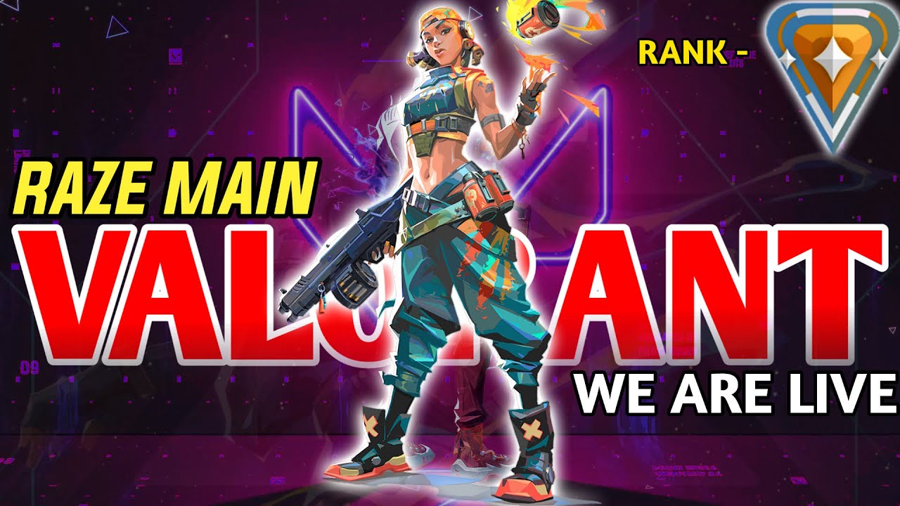 RAZE MAIN RANK PUSH TO SILVER WE ARE LIVE - YouTube