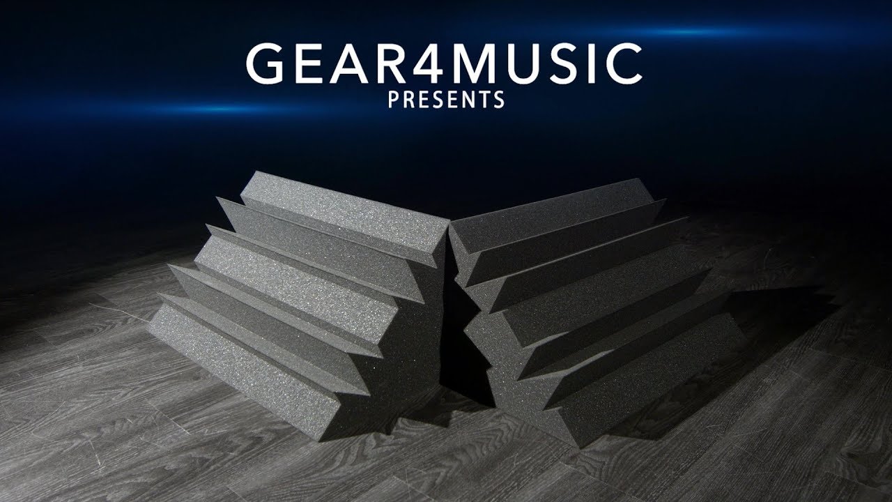 AcouFoam Bass Traps by Gear4music, Pair | Gear4music - YouTube