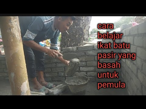 cara belajar ikat batu putih untuk pemula - YouTube