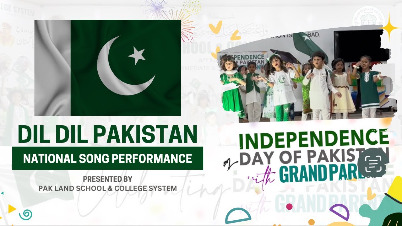 ️ Dil Dil Pakistan Tablo 2024 🇵🇰 | Azadi Tablo | Independence Day of ...