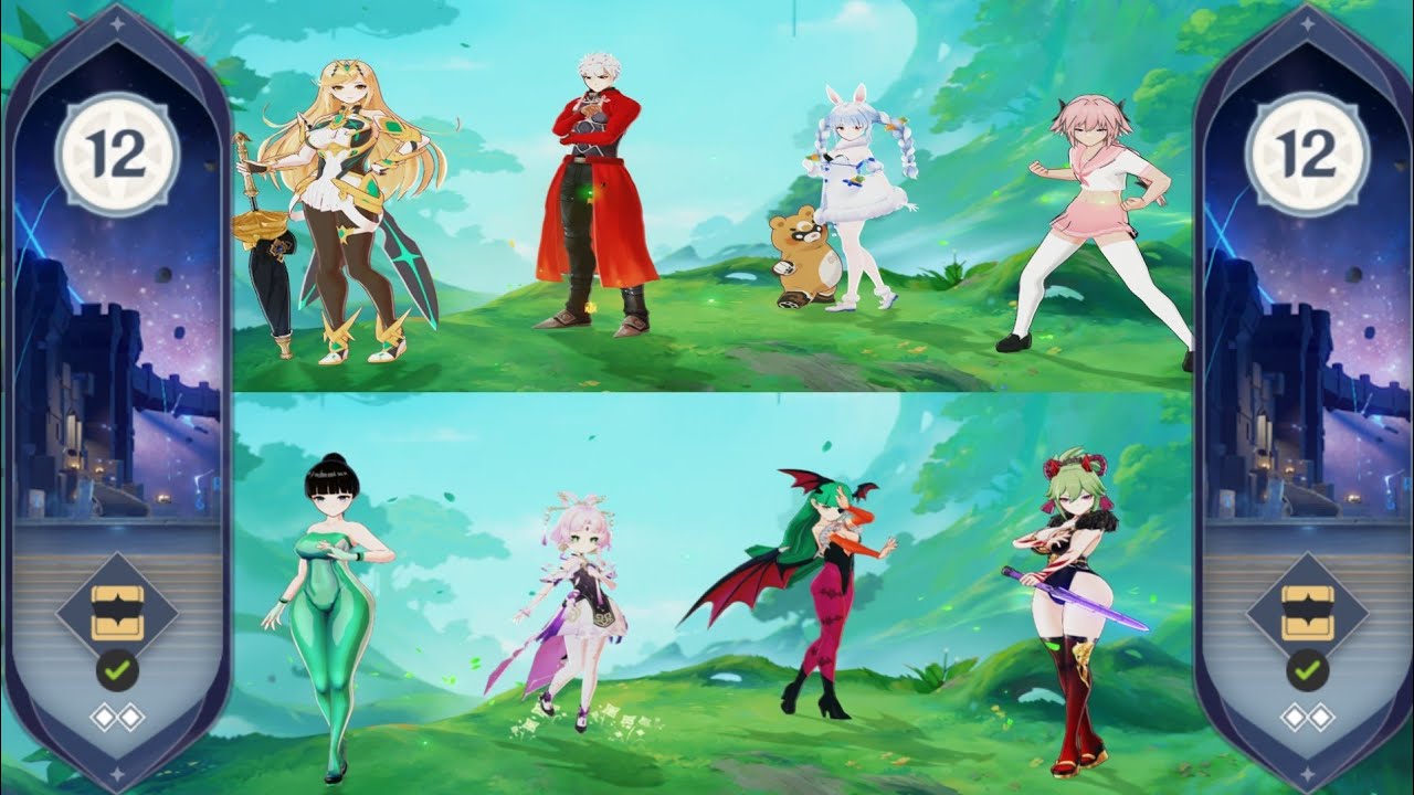 Spiral Abyss v5.2 l Mythra Navia x Stellar Blade Eve Keqing Floor 12 ...