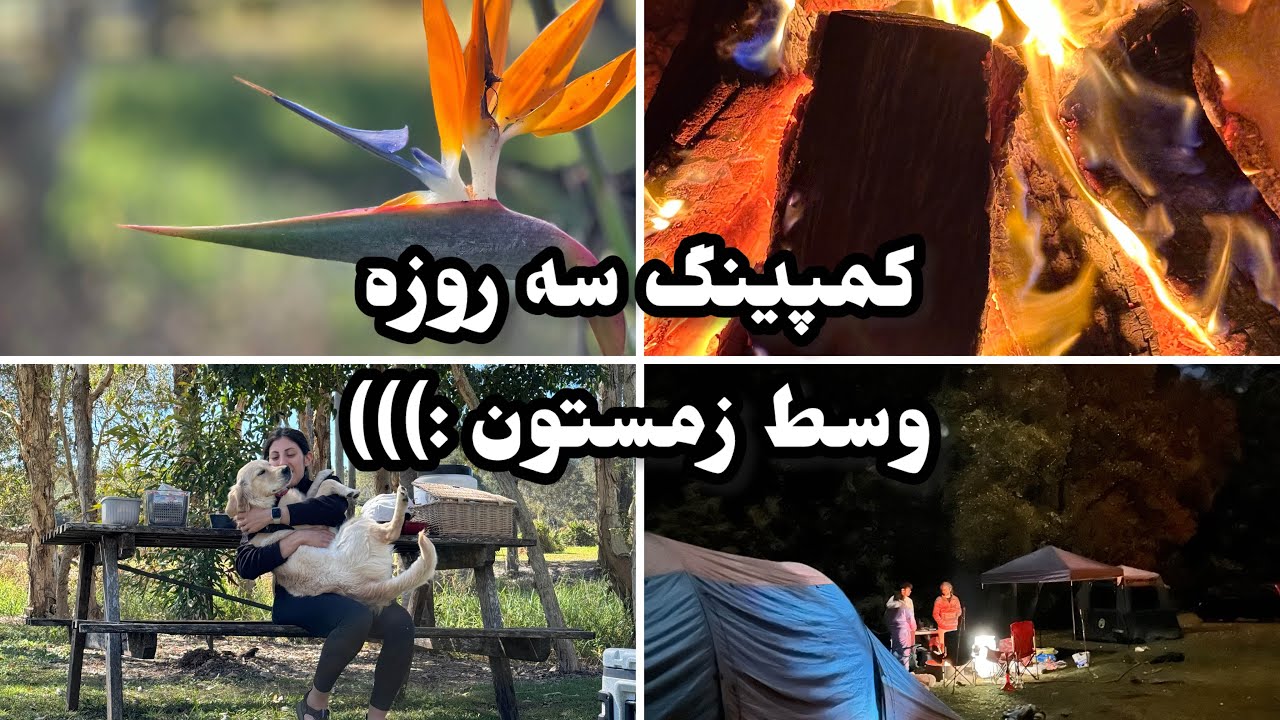 کمپینگ وسط زمستونِ بریزبین Youtube