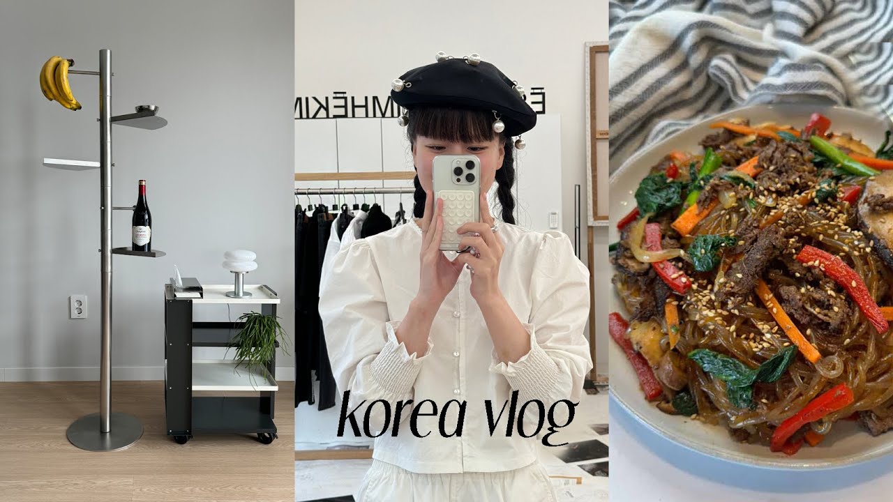 Korea vlog: i got a botox, new home decor, huge giveaway, cooking ...