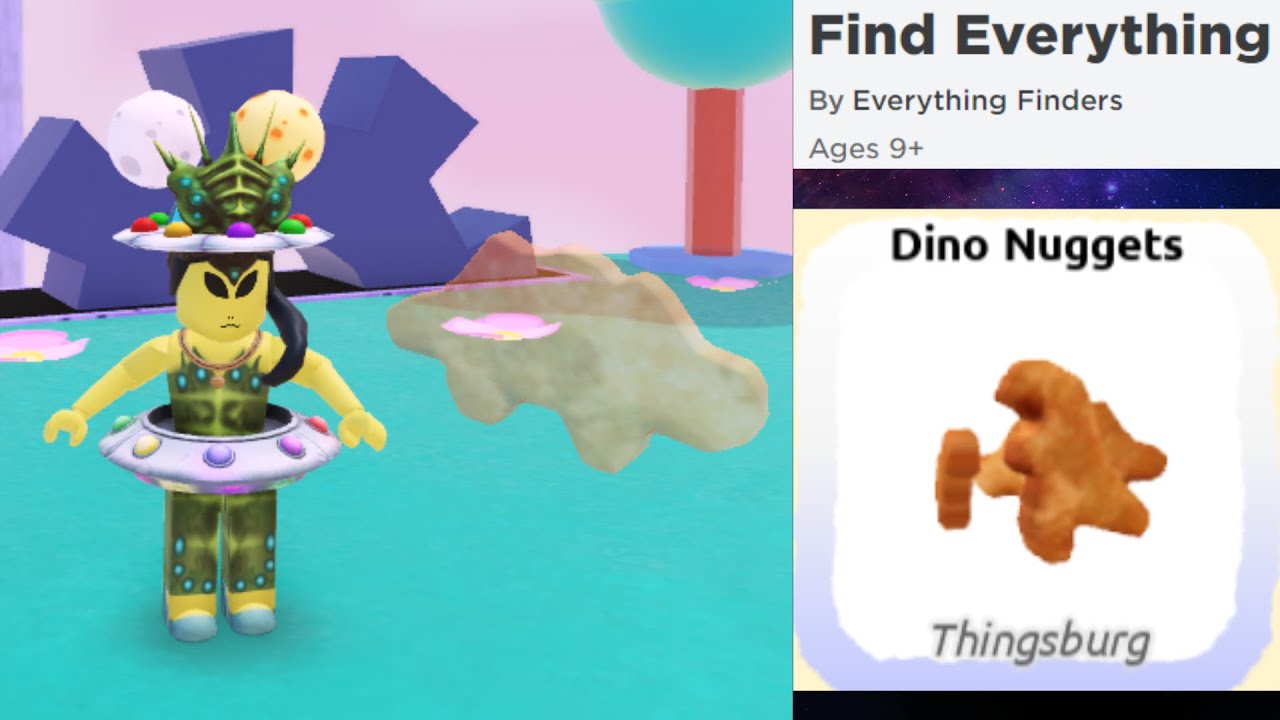 [Tutorial] How To Find The Dino Nuggets In Find Everything by Everything Finders - YouTube