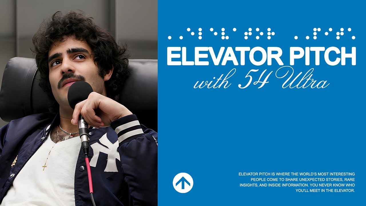 54 Ultra talks Scarface, Soul, and Salsa | Elevator Pitch - YouTube