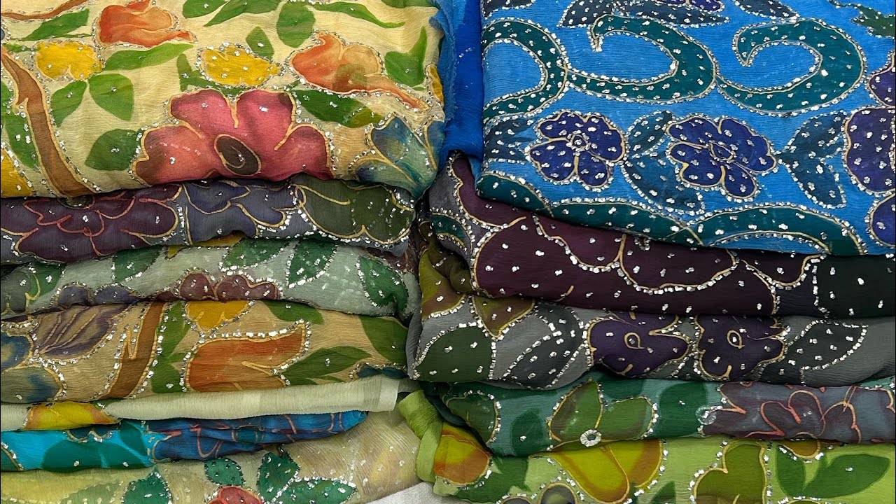 Pure Designer Hand Painted & Mukesh Dresses | 0305-3771155 #pure # ...