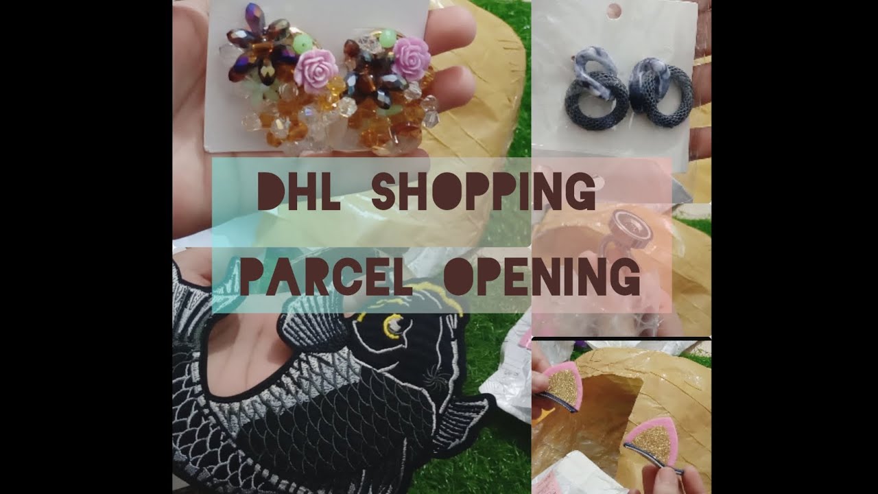 Parcel opening | dhl parcel shopping & unboxing | random useful things | by @Lifeofduaqamar ...