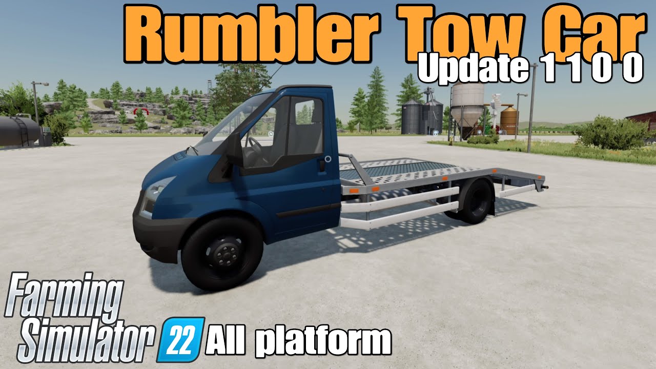 Rumbler Tow Car / FS22 UPDATE Nov 4/24 - YouTube