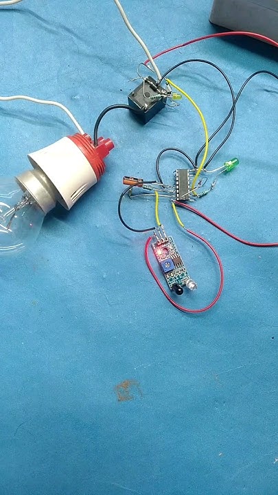Digital light switch with IR proximity sensor || without Arduino# ...