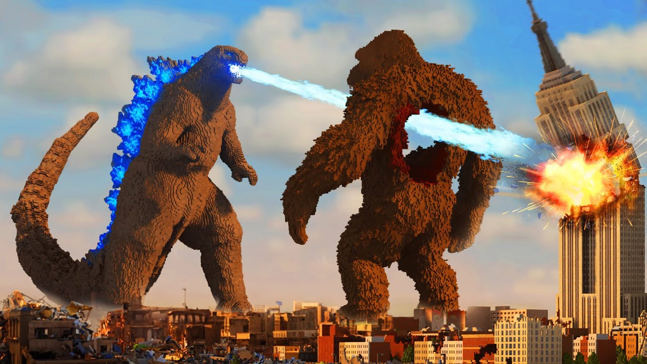 Realistic GODZILLA Destruction 😱 Teardown - YouTube