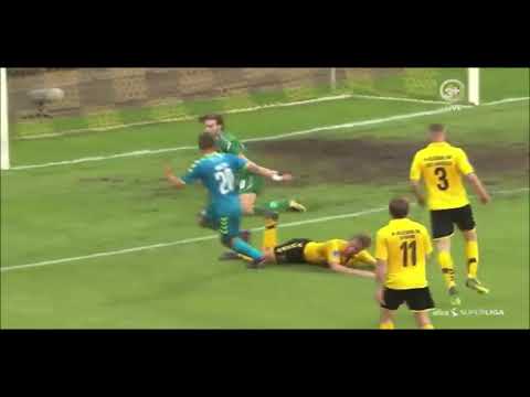 0 2 Kamil Wilczek GoalDenmark  Superligaen  Championship Group   18 05 2018 AC Horsens 0 2 Brøndby I