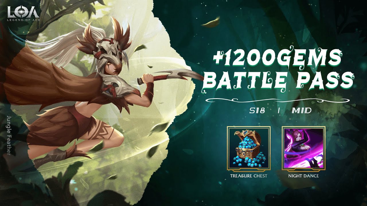 August 2022 Battle Pass - THE CLASSIC 5v5 MOBA ON MOBILE【Legend of ACE ...