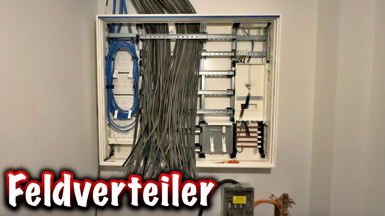 Mein erster Feldverteiler! (Teil 1) ElektroM - YouTube