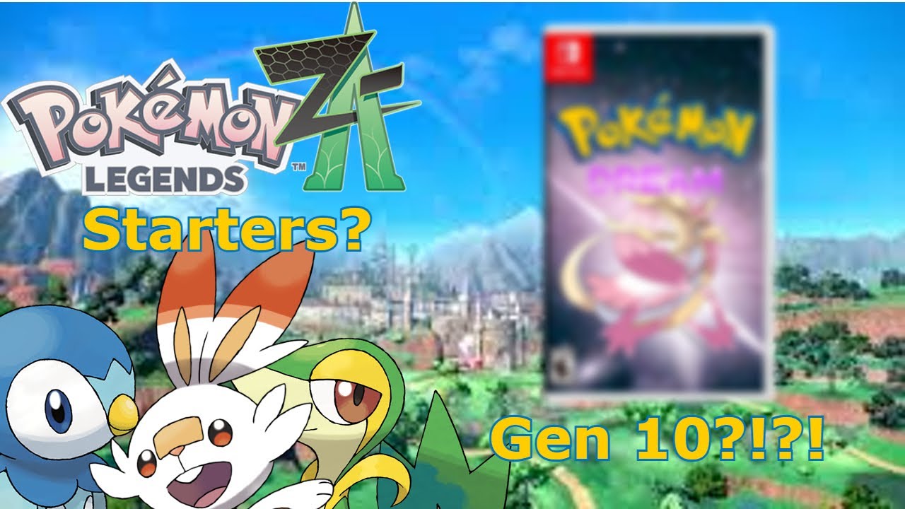 The Future Of Pokemon (Legends Z-A, Switch 2, and Gen 10) - YouTube