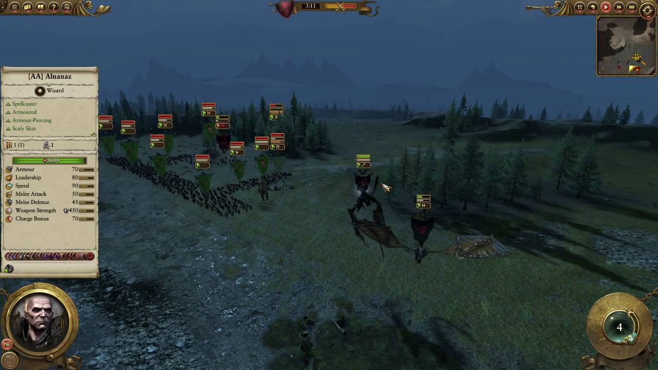 Total War: WARHAMMER Vampire Counts Army guide - 1 v 1 game - YouTube