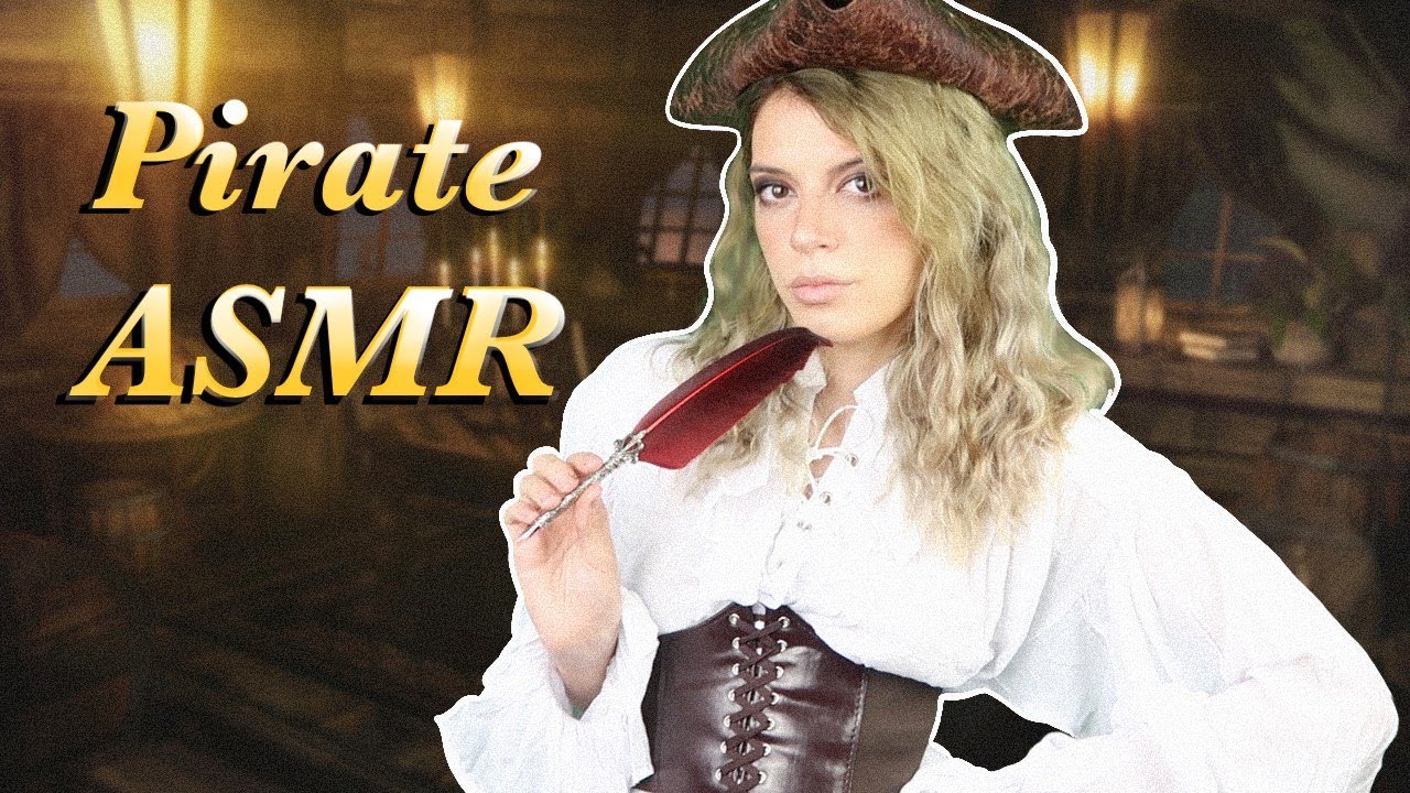 ASMR | Pirate Maps Out Your Route! 🏴‍☠️ - YouTube