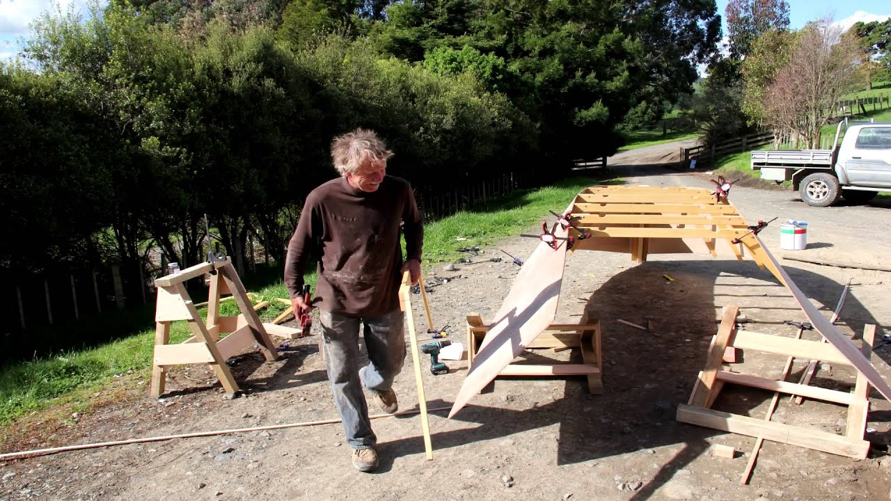 Building a River Dory. Time lapse sequence - YouTube