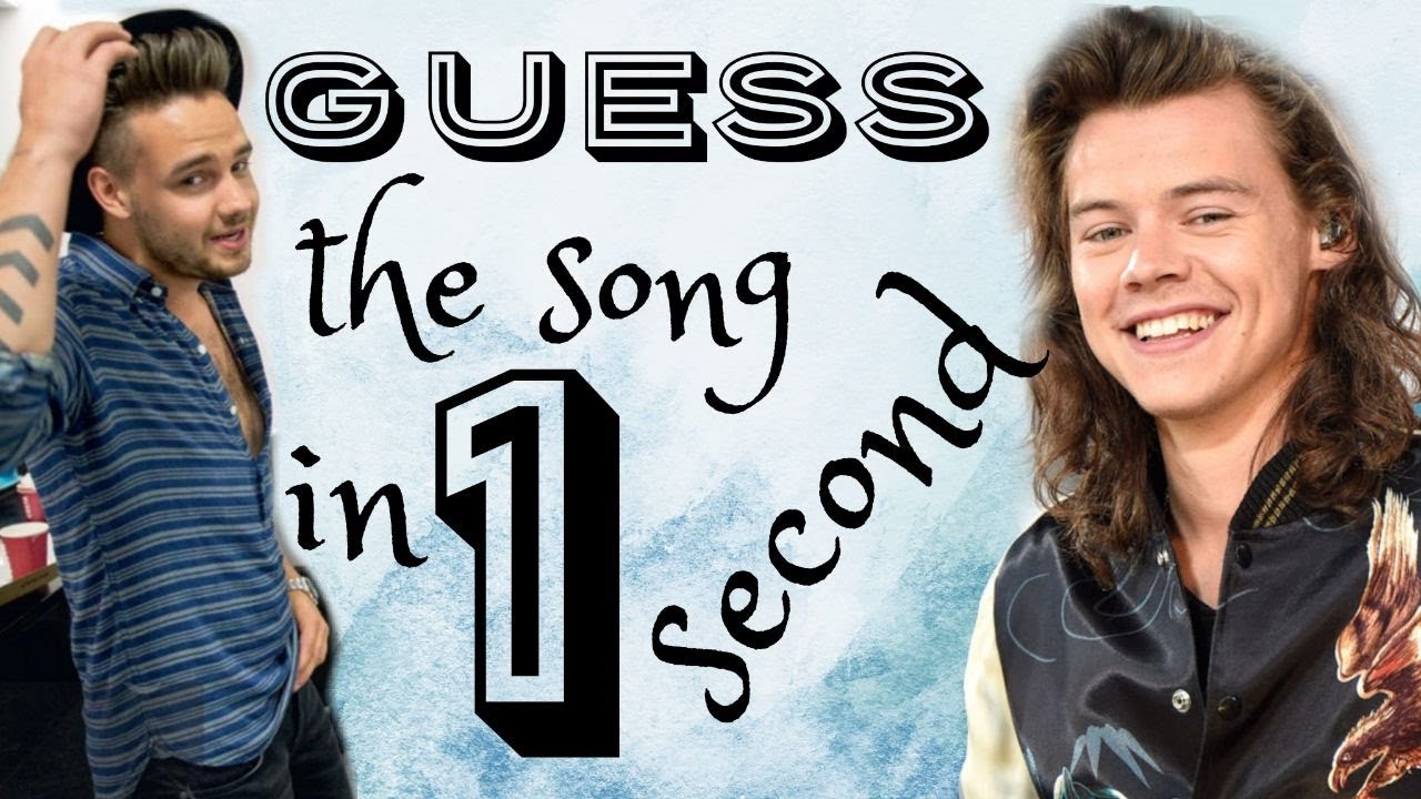 GUESS THE ONE DIRECTION SONG IN 1 SECOND - YouTube