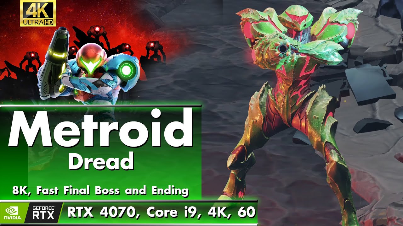Metroid Dread - 8K, Fast Final Boss Fight and Ending [RTX 4070, Core i9 ...