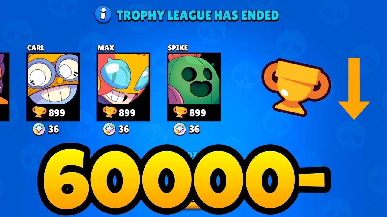 TROPHY SEASON RESET RIP 60000 TROPHIES 🏆💔 - YouTube