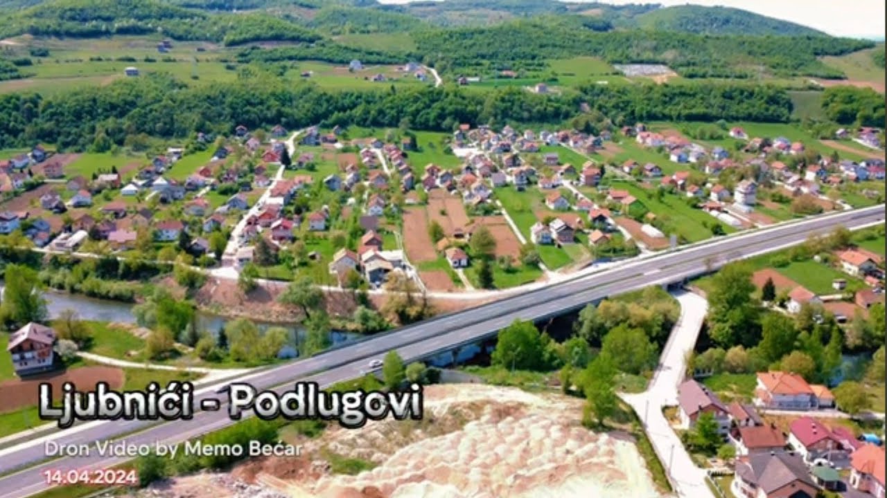 ljubnići - podlugovi 14. April 2024 - drone footage by Memo drone - YouTube