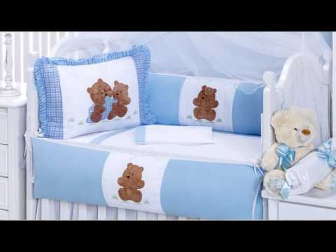 Kit Berço Ursinhos Carinhosos 9 Peças