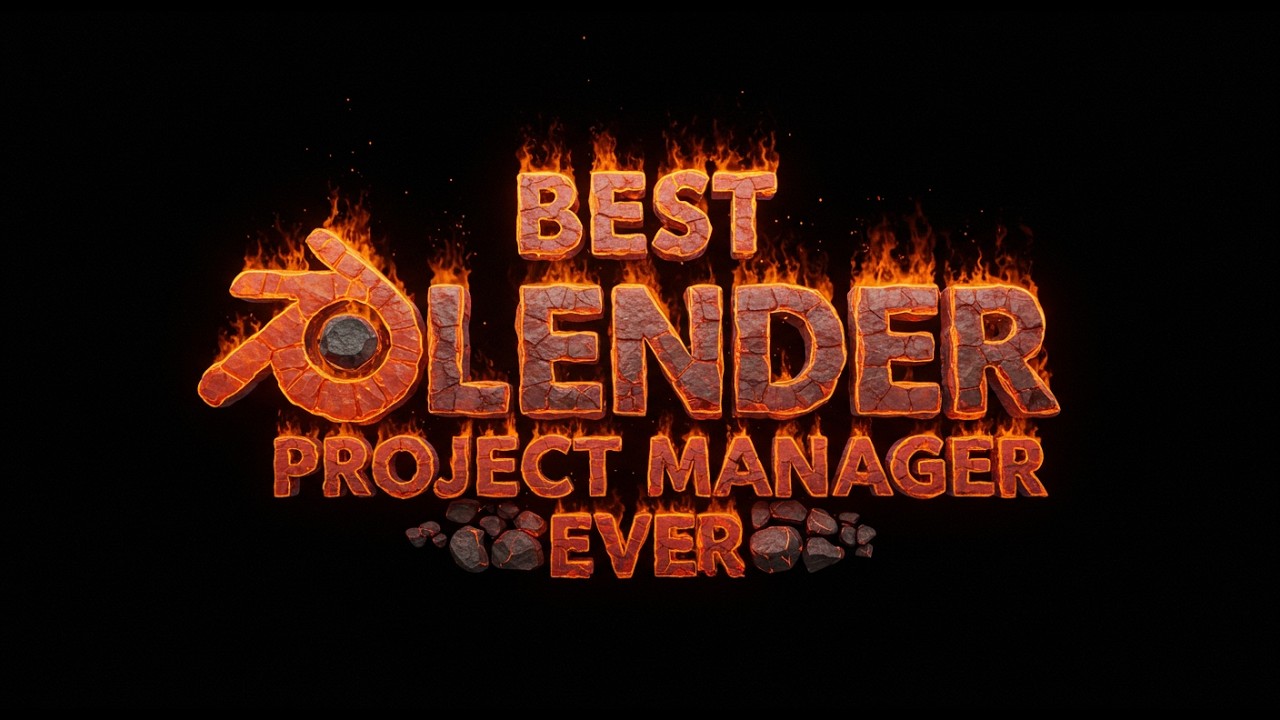 I made the best app for managing blender projects - YouTube