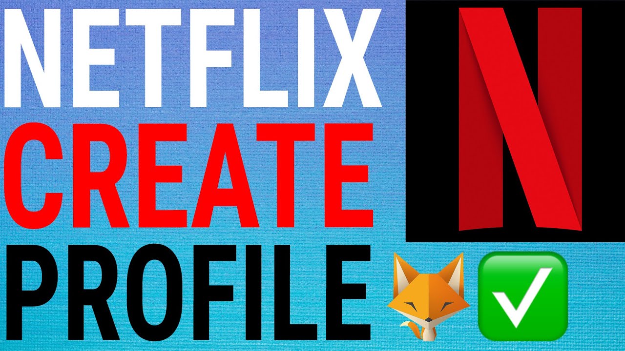 How To Create New User Profiles on Netflix - YouTube