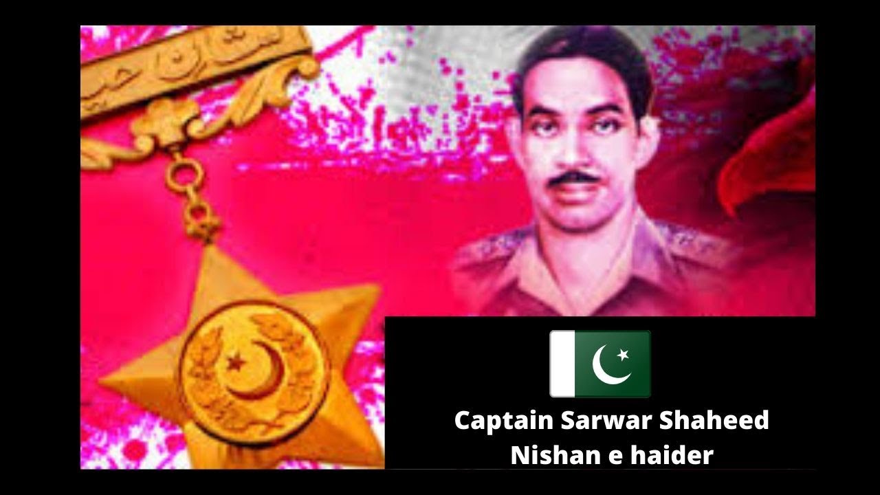 Nishan e haider Captain Sarwar Shaheed Monument - YouTube