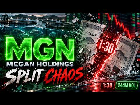MGN STOCK EXPLODES 200% — Reverse Split Chaos or Real Breakout? $MGN #MGN #stockmarket