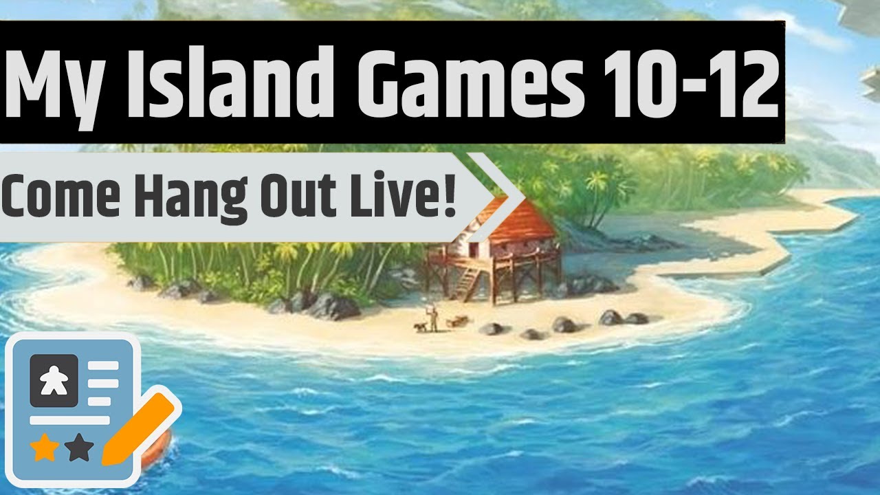 My Island Live Playthrough: Games 10 - 12 - YouTube