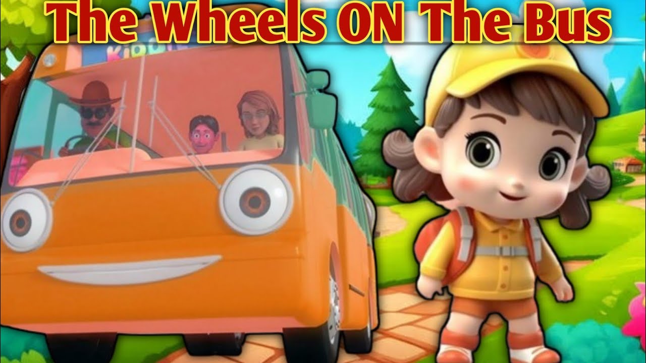 The Wheels ON The Bus | Pre Nursery Rhymes Poem - YouTube